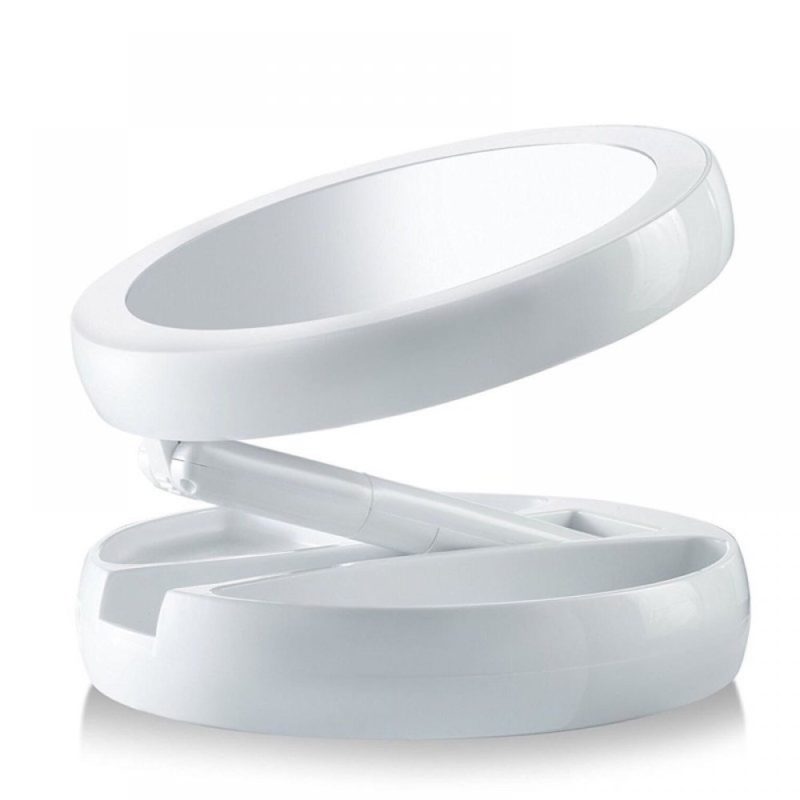 Led Lighted Travel Mirror — Luxenmart Up to 80% Off, All For You