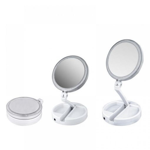 Led Lighted Travel Mirror — Luxenmart Up to 80% Off, All For You