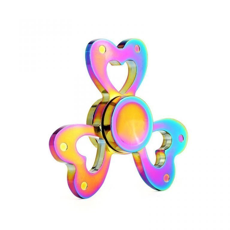 Rainbow Heart Fidget Spinner — Luxenmart Up to 80% Off, All For You
