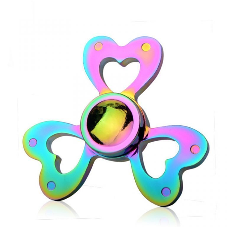 Fidget Spinner | Rainbow Heart Fidget Spinner - up to 80% OFF. Buy from ...
