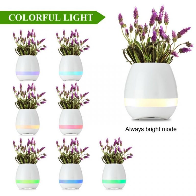 LED Music Planter Pot — Luxenmart Up to 80% Off, All For You