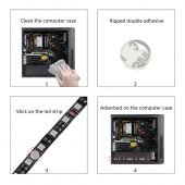 Magnetic LED Strip PC Light — Luxenmart Up to 80% Off, All For You