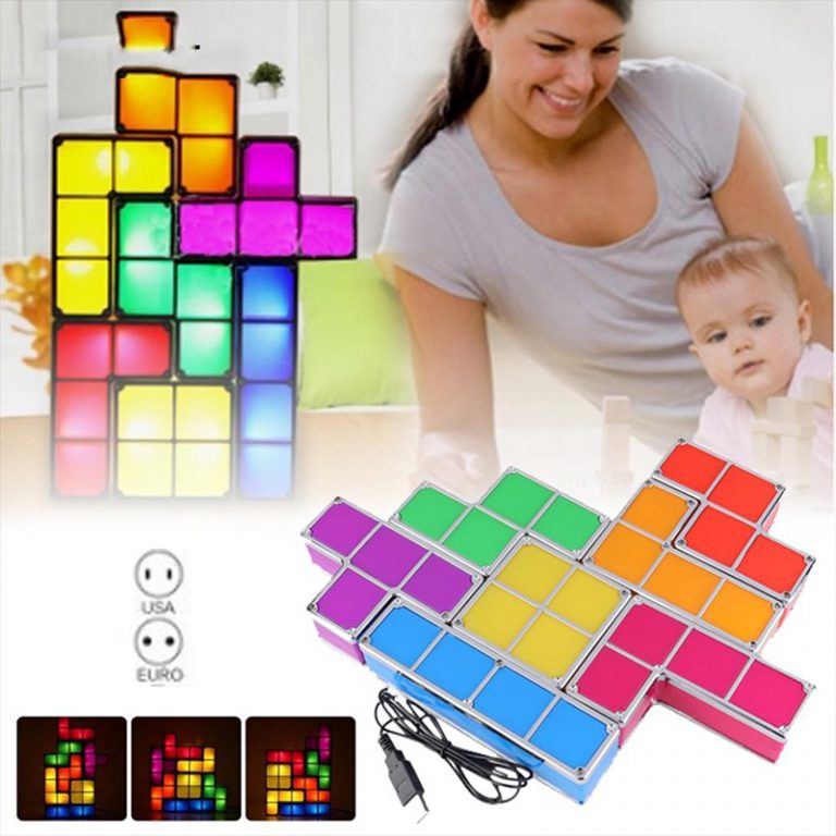 Tetris Block Creative Night Lamp — Luxenmart Up to 80% Off, All For You