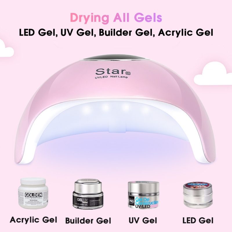 SUN 5X Plus UV LED Lamp For Nails Dryer 54W/48W/36W — Luxenmart Up to ...