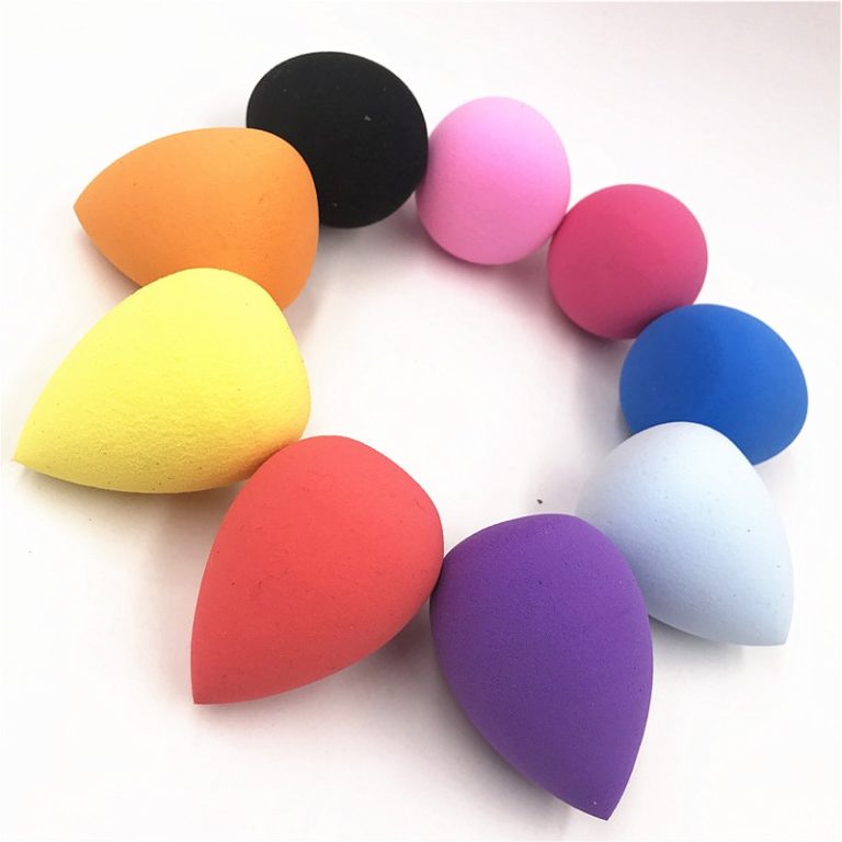 Foundation Sponge Cosmetic Puff Powder Smooth Women's Makeup Foundation ...
