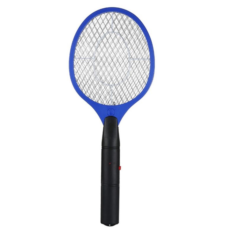 1 Pcs 5 Color Electric Hand Held Bug Zapper Insect Fly Swatter Racket ...