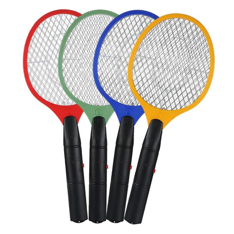 1 Pcs 5 Color Electric Hand Held Bug Zapper Insect Fly Swatter Racket ...